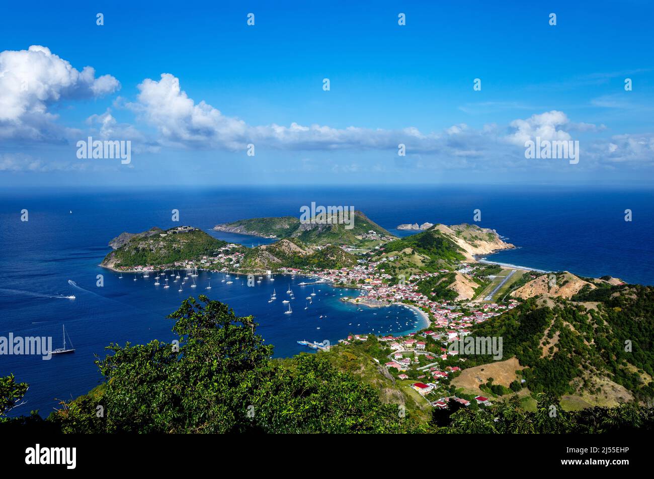 Bay of Les Saintes, Terre-de-Haut, Iles des Saintes, Les Saintes ...