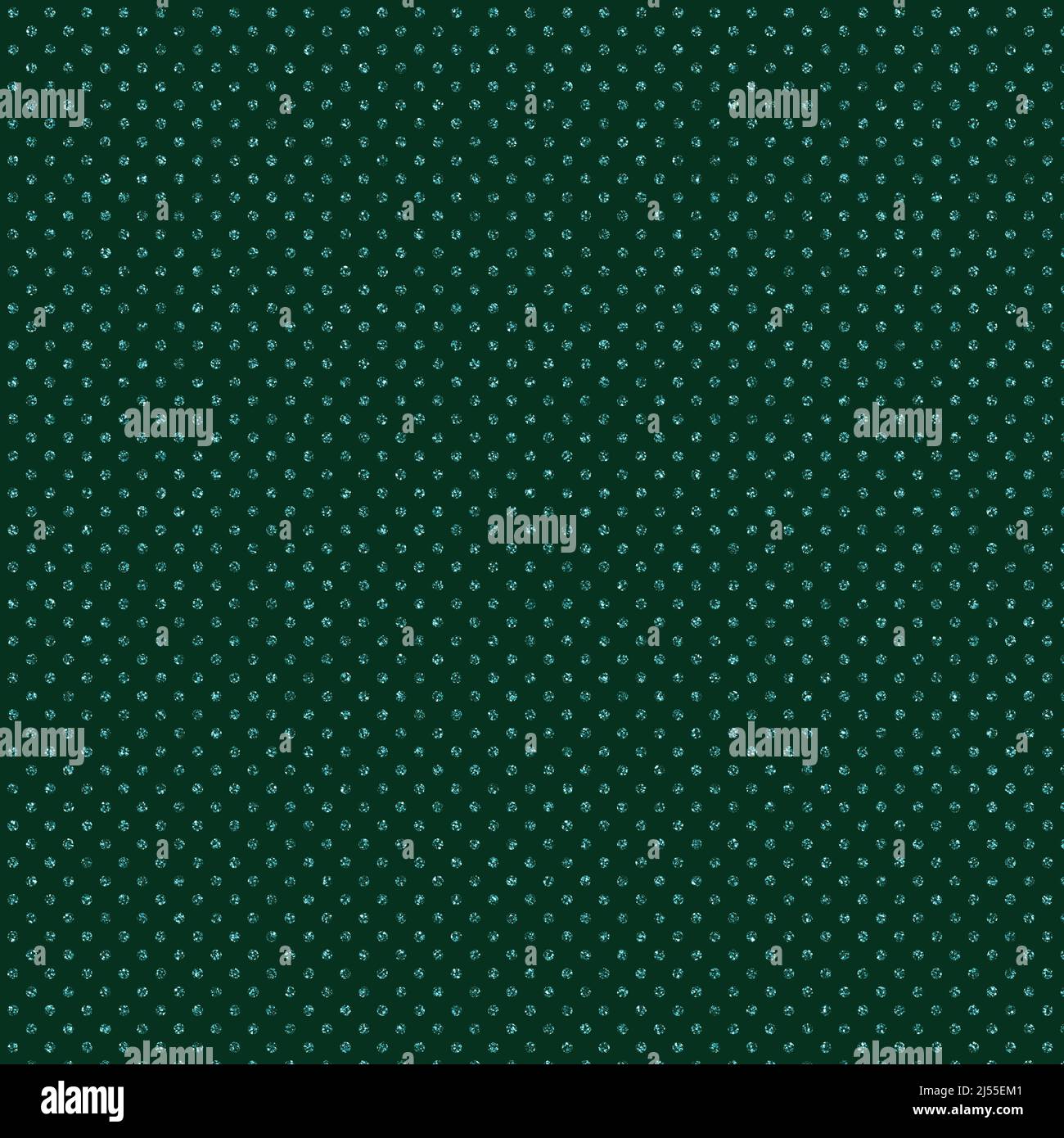 Green glitter polka dot pattern background. 12x12 illustration has tiny ...