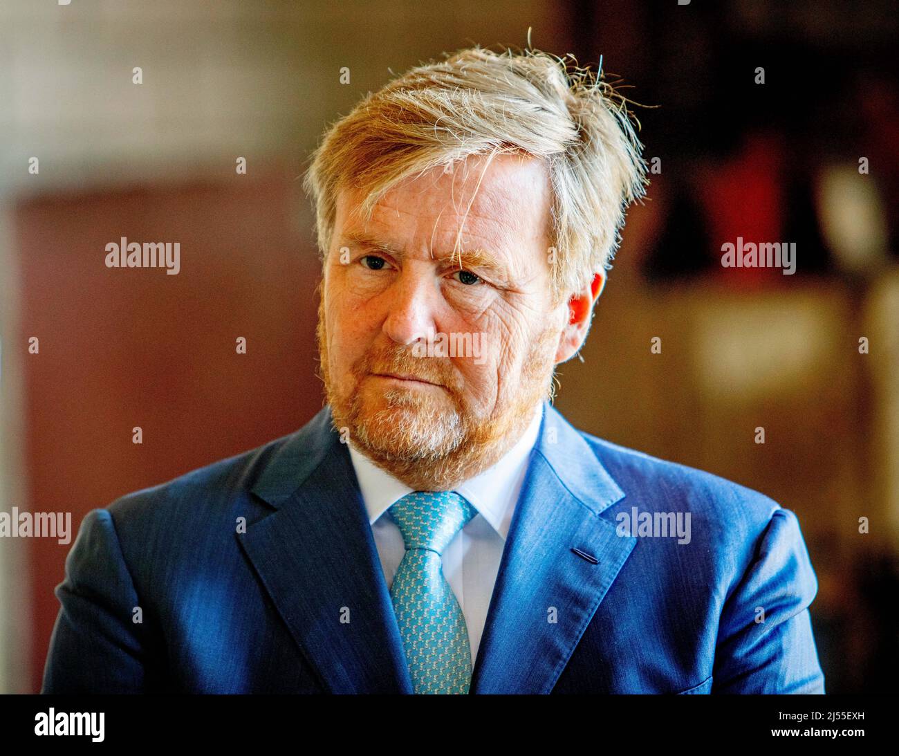 King Willem-Alexander on a working visit about preventing and combating ...