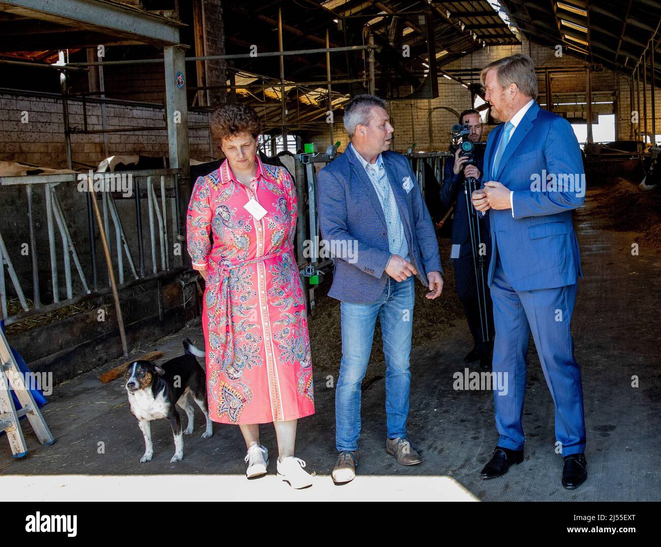King Willem-Alexander on a working visit about preventing and combating ...