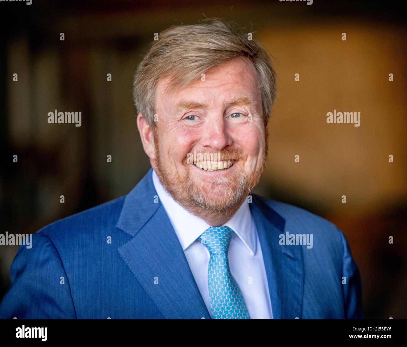 King Willem-Alexander on a working visit about preventing and combating ...