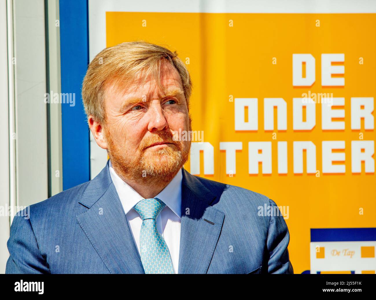 King Willem-Alexander on a working visit about preventing and combating ...