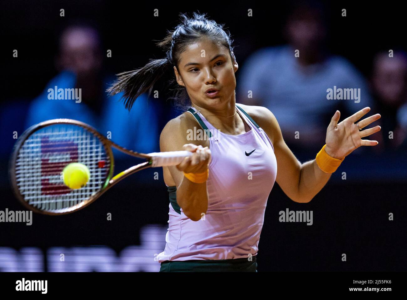 Stuttgart, Germany. 20th Apr, 2022. Tennis: WTA Tour - Stuttgart, Singles, Women, 1st round ...