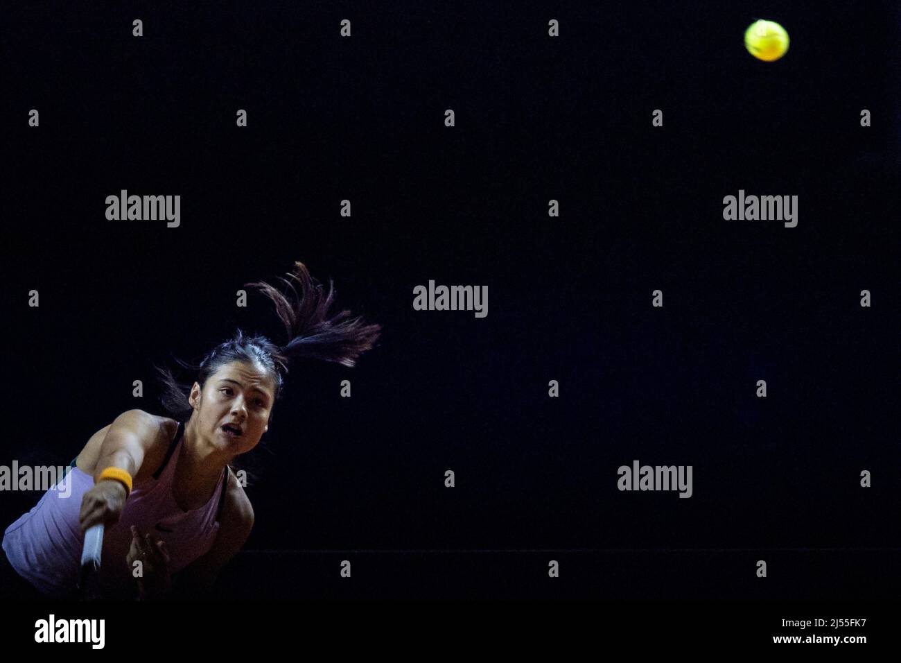 Stuttgart, Germany. 20th Apr, 2022. Tennis: WTA Tour - Stuttgart, Singles, Women, 1st round ...