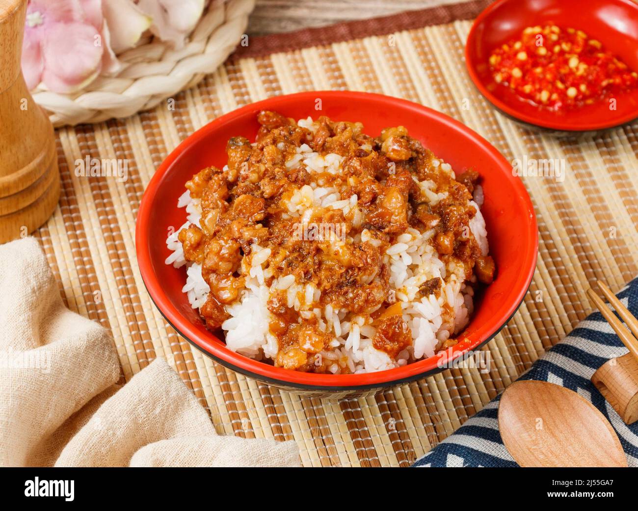 Signature braised pork rice hi-res stock photography and images - Alamy