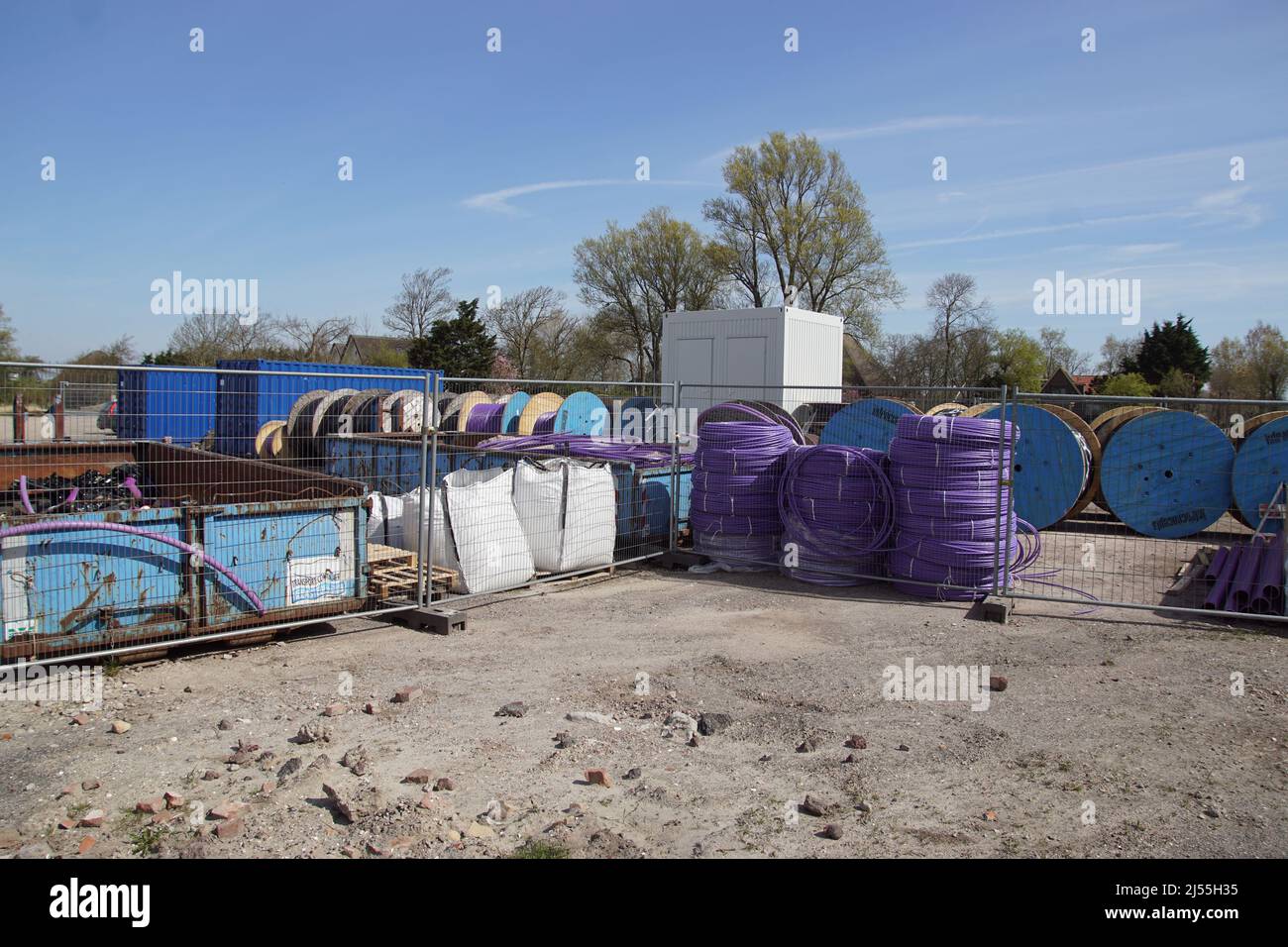 Coils of cables hi-res stock photography and images - Alamy