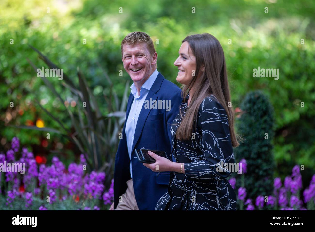 London, England, UK. 20th Apr, 2022. British Army Air Corps officer ...