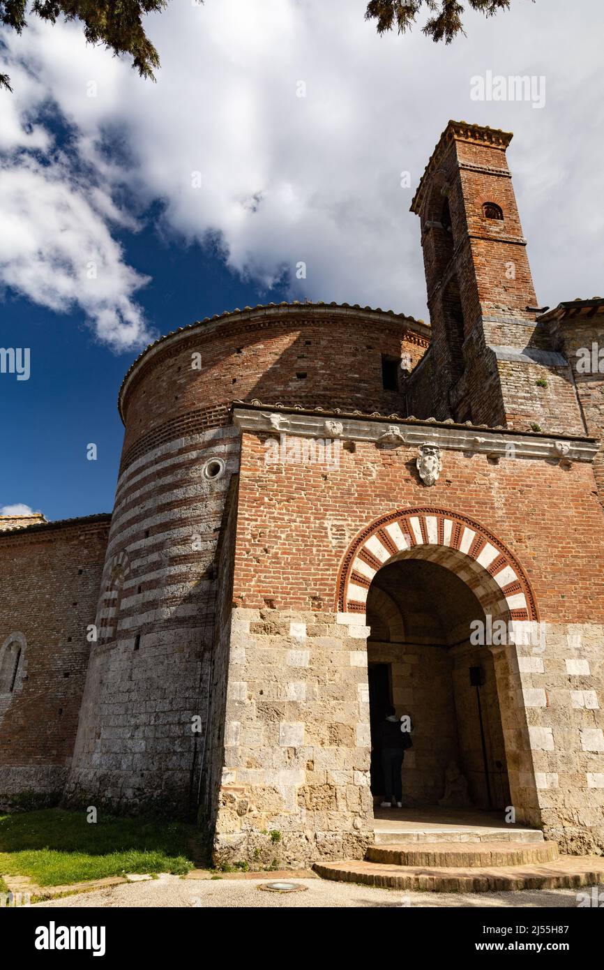 Chapel of San Galgano in Montesiepi Stock Photo - Alamy