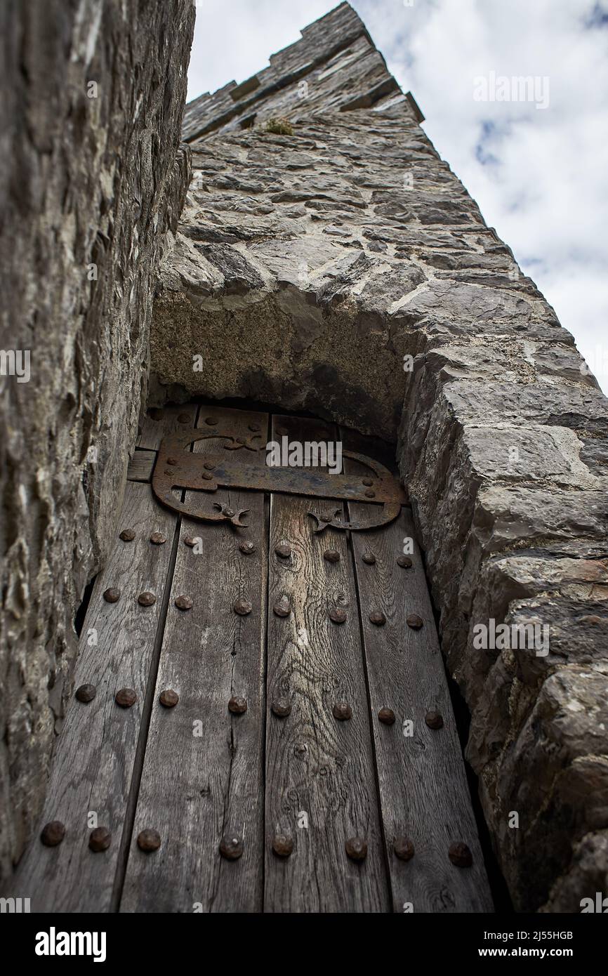 Outside door of Swords Castle Is A Historic building That Is Located in ...