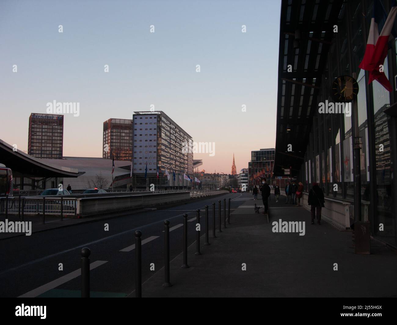 Lille street scene Stock Photo - Alamy