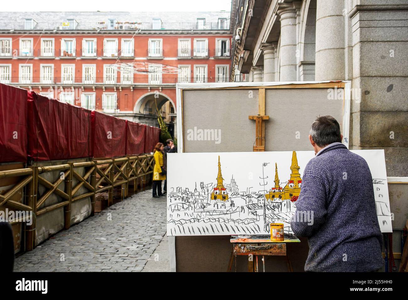 Public art madrid hi-res stock photography and images - Alamy