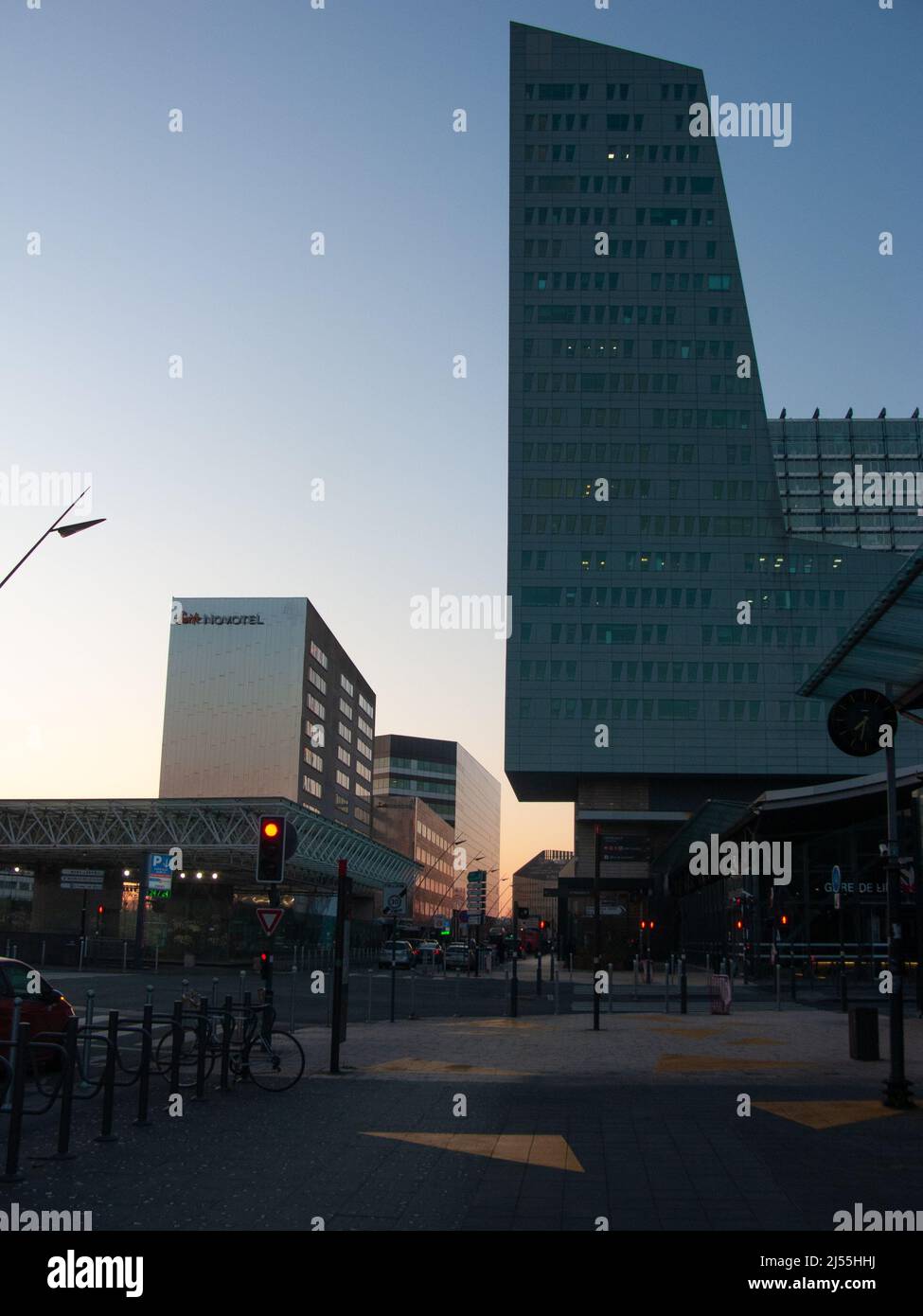 Lille street scene Stock Photo - Alamy