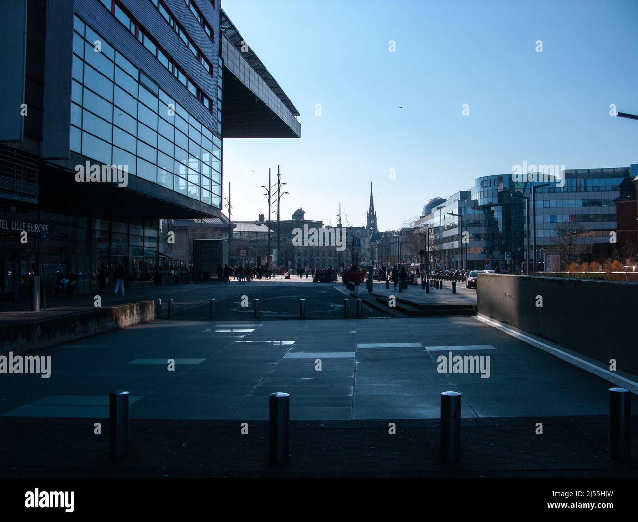 Lille street scene Stock Photo - Alamy