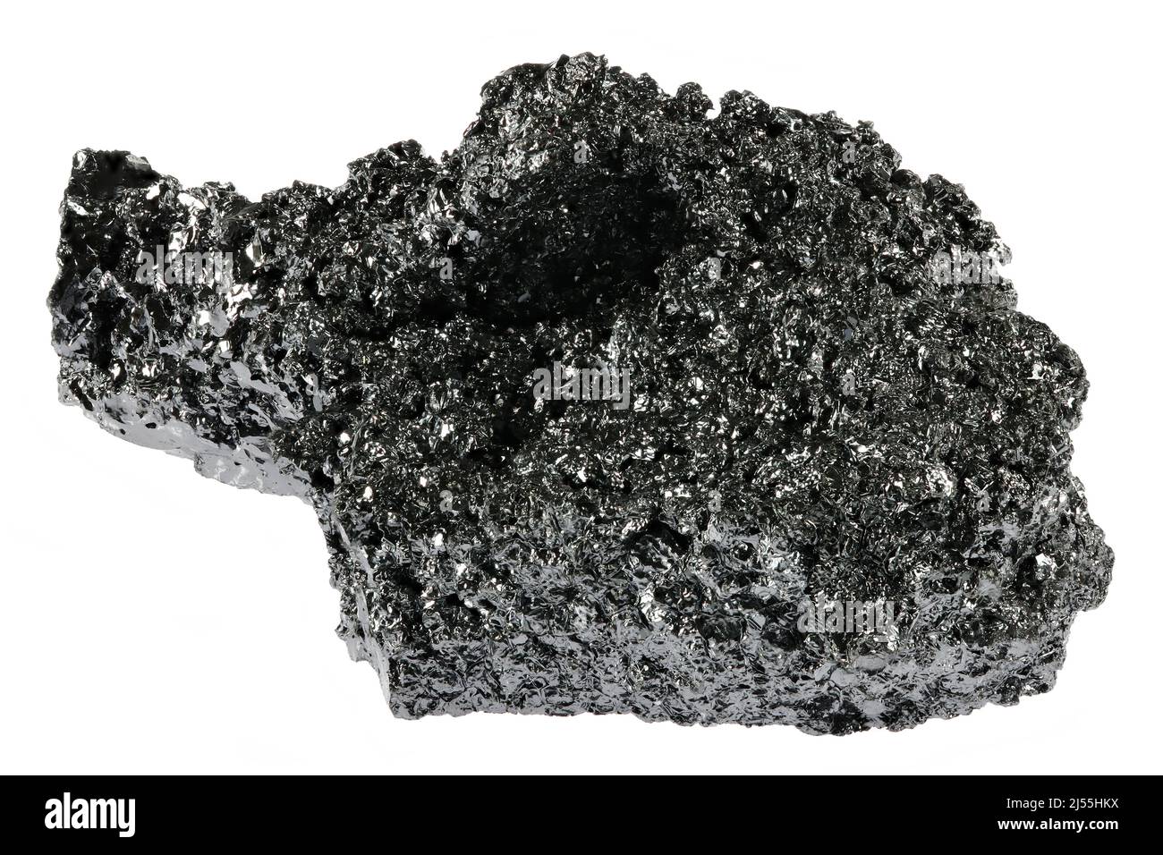 99.95% fine boron crystal isolated on white background Stock Photo - Alamy