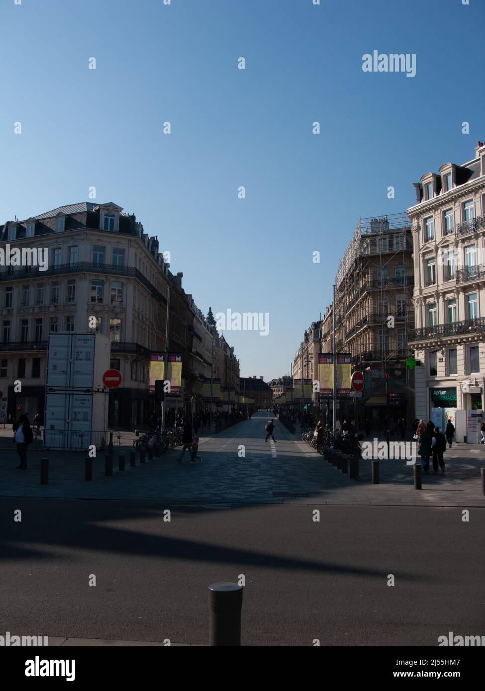 Lille street scene Stock Photo - Alamy