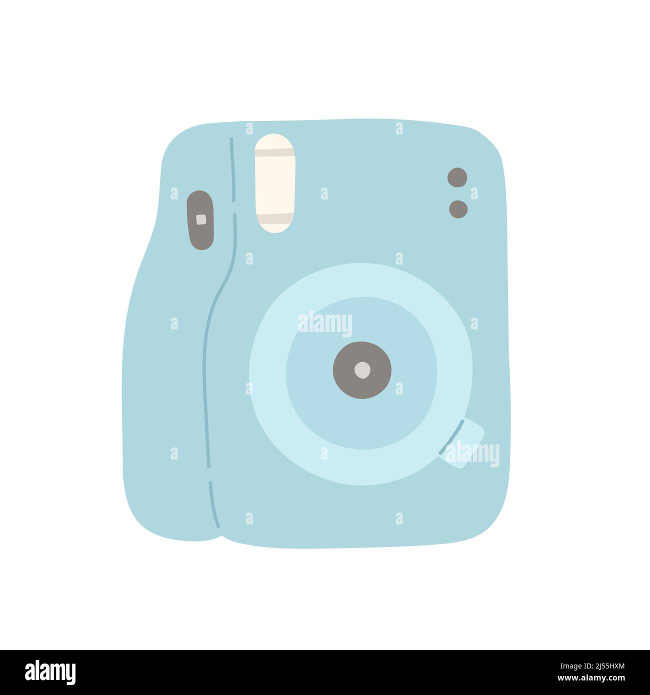 Summer colorful camera and flat design vector Stock Vector Image & Art ...