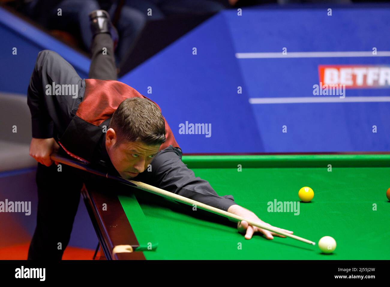 Matthew Stevens during day five of the Betfred World Snooker ...
