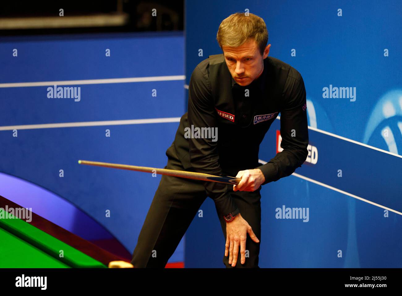 Jack Lisowski during day five of the Betfred World Snooker ...
