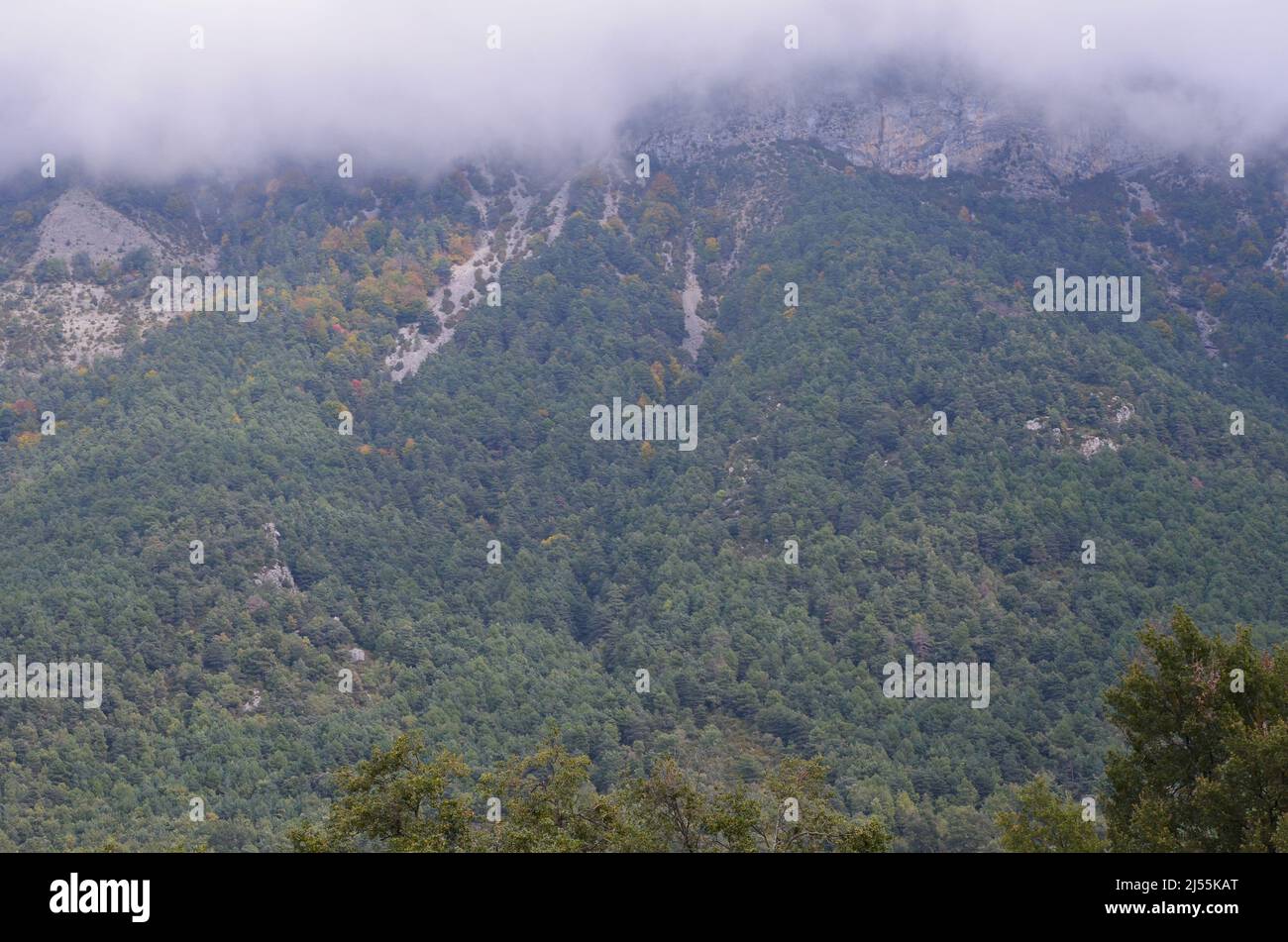 The Peña Montañesa, part of Cotiella limestone massif, Aragonese ...