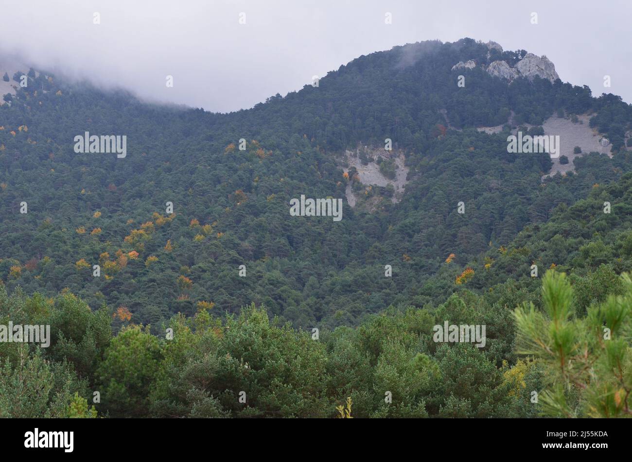 The Peña Montañesa, part of Cotiella limestone massif, Aragonese ...