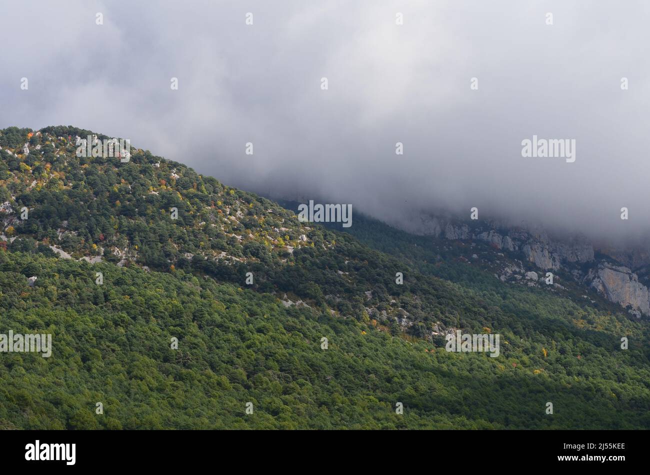 The Peña Montañesa, part of Cotiella limestone massif, Aragonese ...
