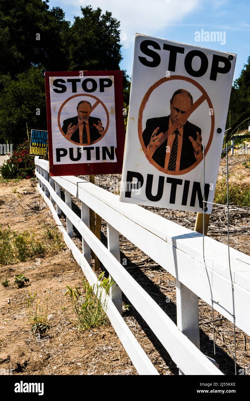 Stop putin sign hi-res stock photography and images - Alamy