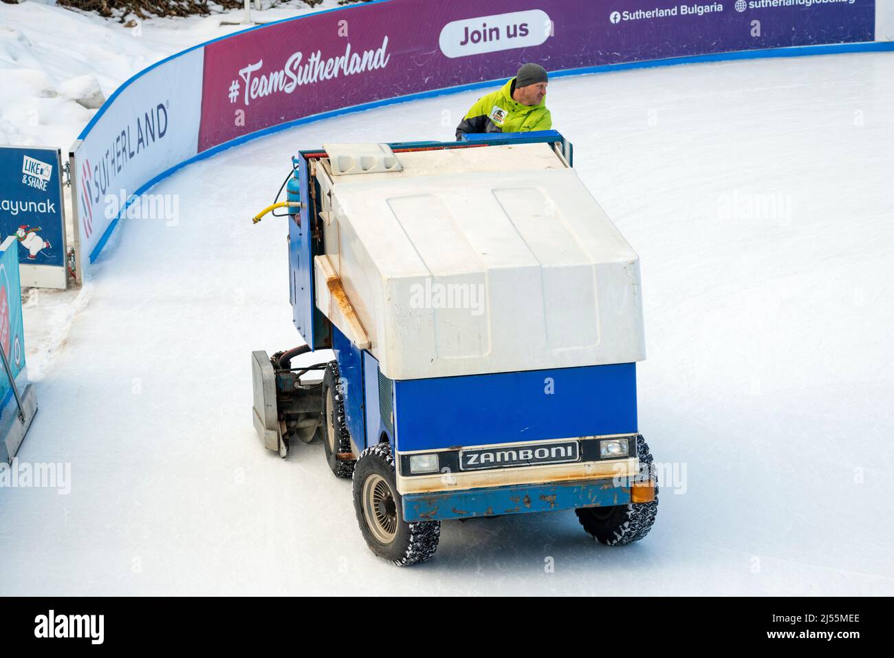 Zamboni hi-res stock photography and images - Alamy