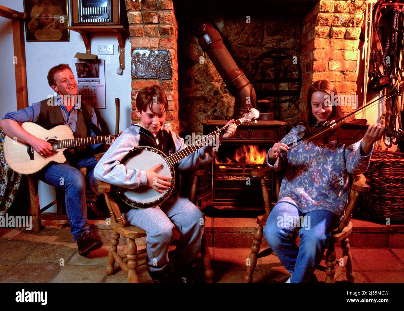 Traditional Irish Music Stock Photo - Alamy