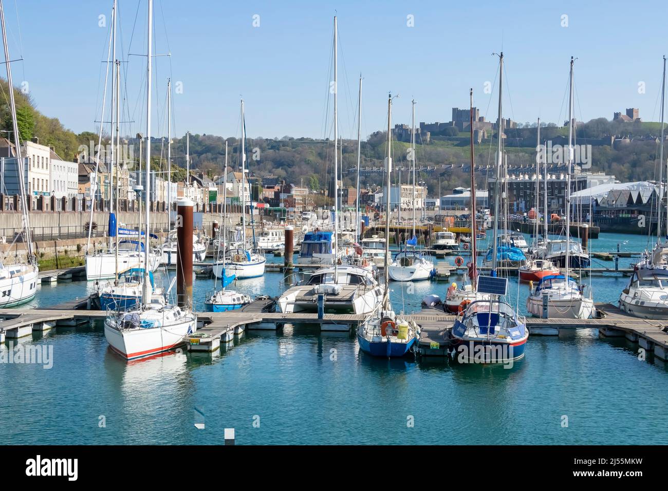 Dover Marina port, Kent, U.K Stock Photo - Alamy