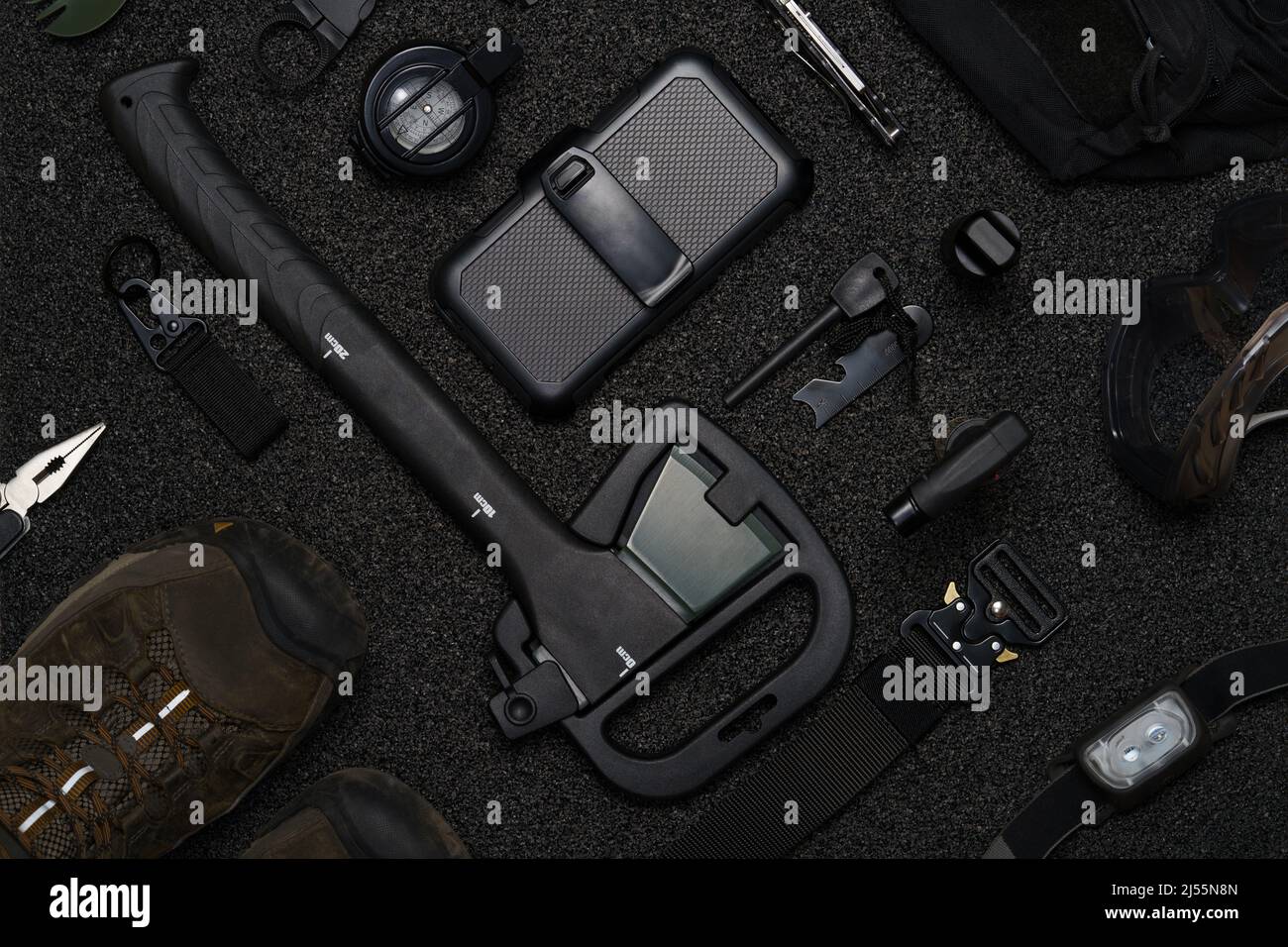 A set of items that are worn every day, useful in random or crisis ...