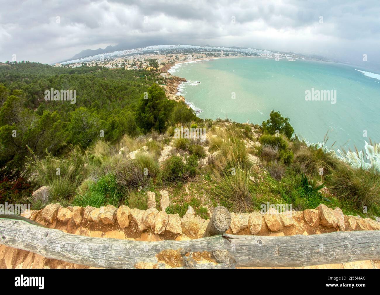 Stunning landscape on the Faro del Albir, (Albir Lighthouse), hike ...