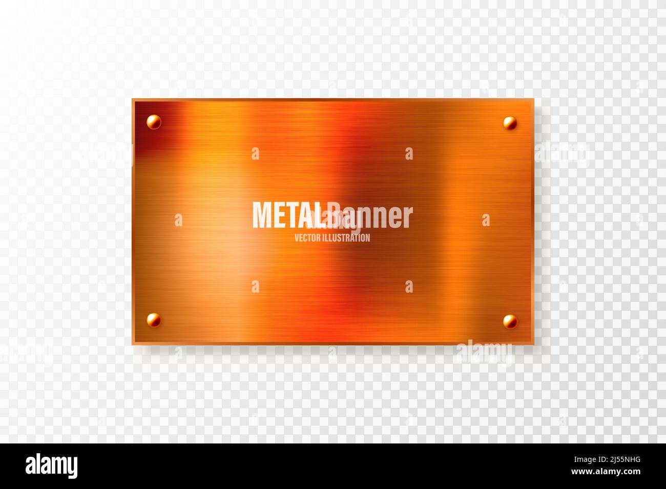 Copper metal rivets Stock Vector Images - Alamy