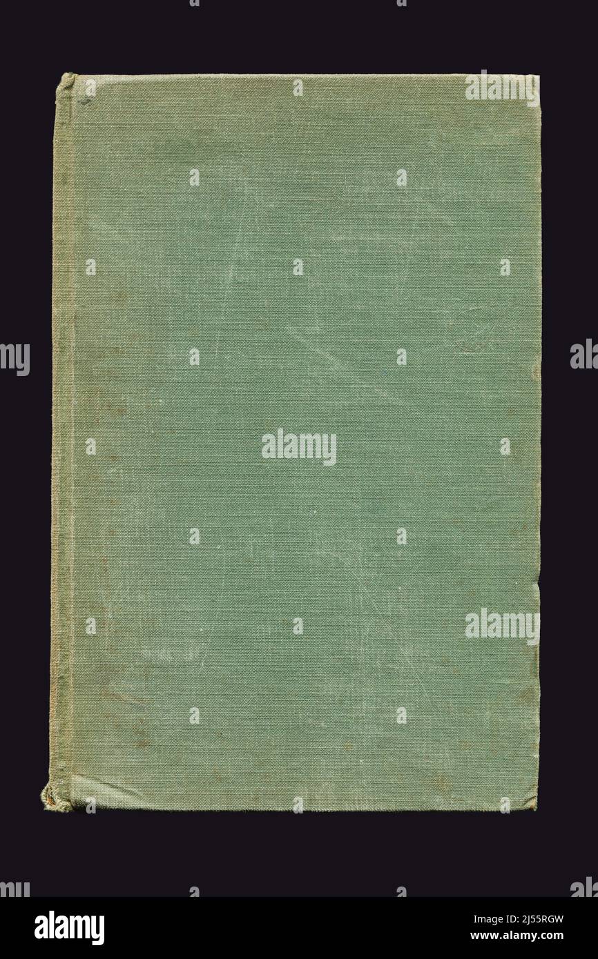 Old book, cover with stains, background and texture, copy space Stock ...