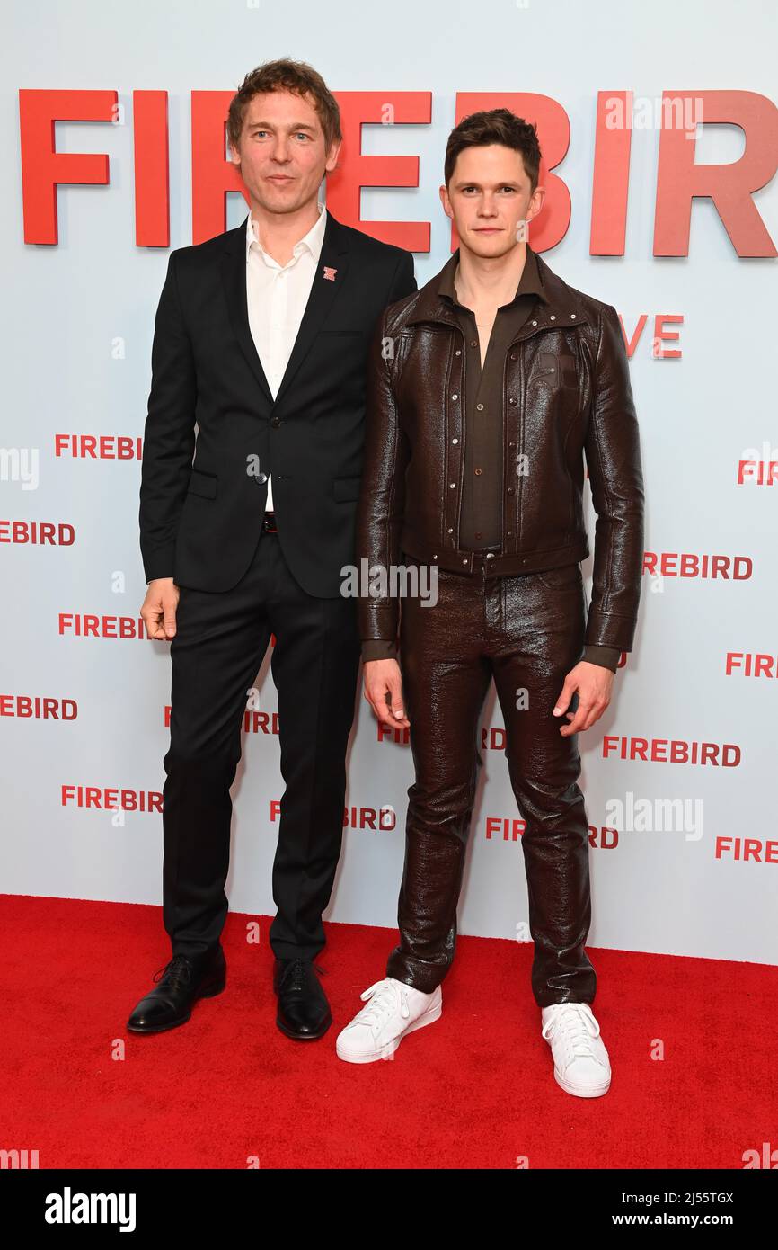 London, UK. 20 April 2022. Peeter Rebane and Tom Prior attending the UK ...