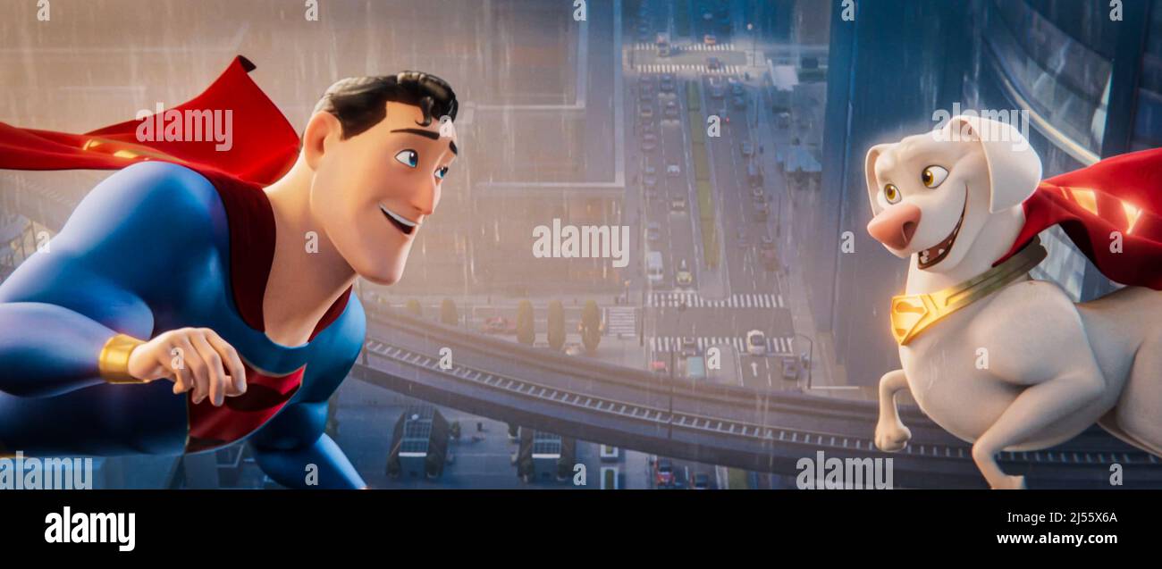 USA. A scene from the (C)Warner Bros new film: Super Pets (2022). Plot ...