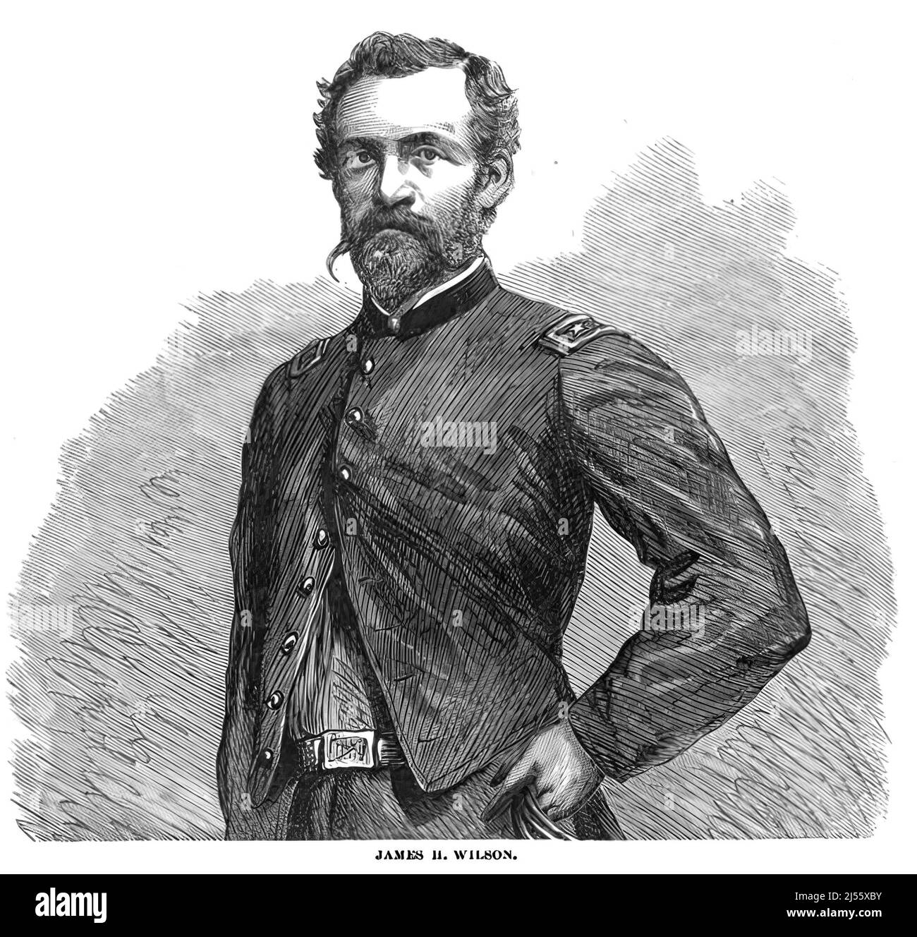 General james h. wilson hi-res stock photography and images - Alamy