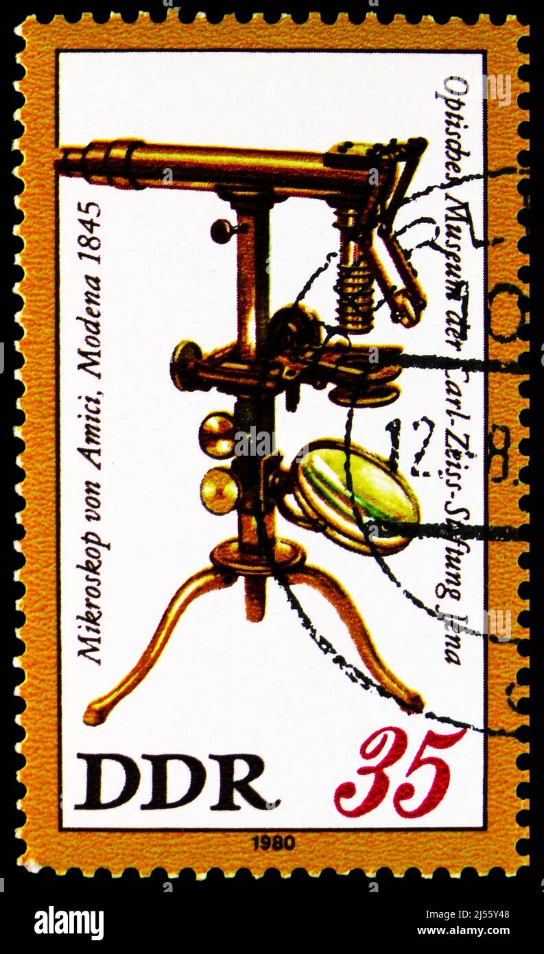 MOSCOW, RUSSIA - MARCH 27, 2022: Postage stamp printed in Germany shows ...