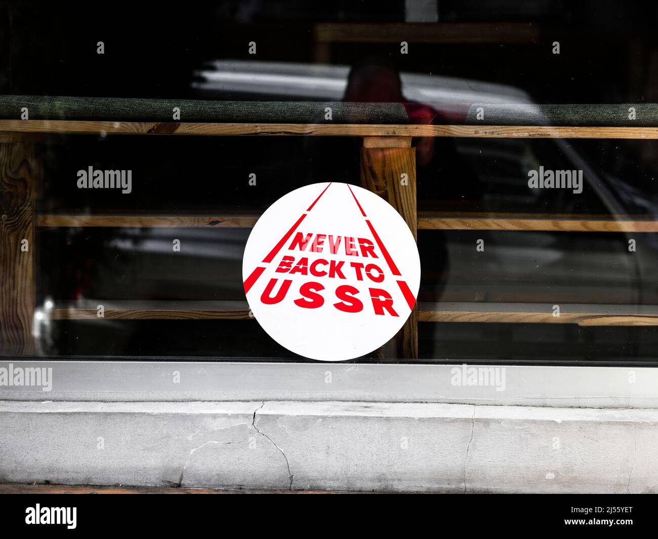 Russian graffiti tbilisi hi-res stock photography and images - Alamy