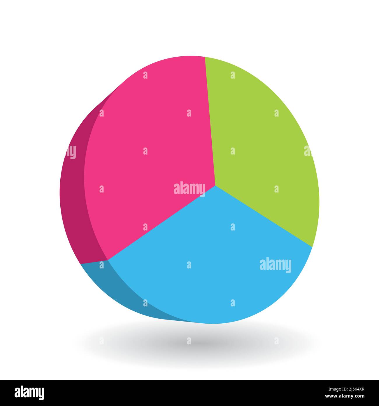 Colorful pie chart design element Stock Vector Image & Art - Alamy