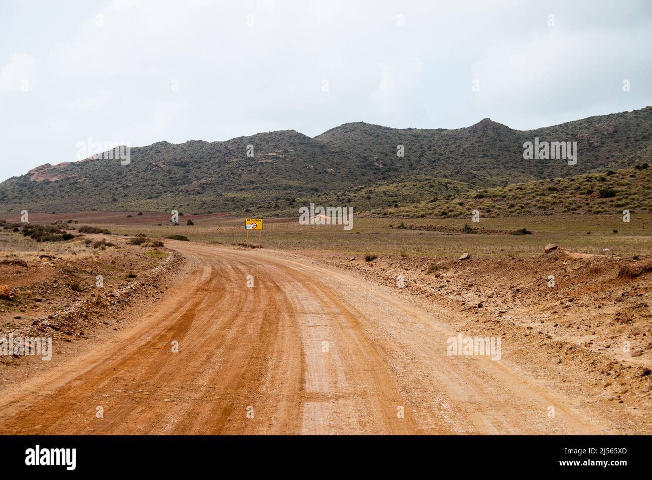 Dirt Road in Cabo de Gata, Nijar Natural Park, Almeria, Andalusia ... Dirt Road in Cabo de Gata, Nijar Natural Park, Almeria, Andalusia ...