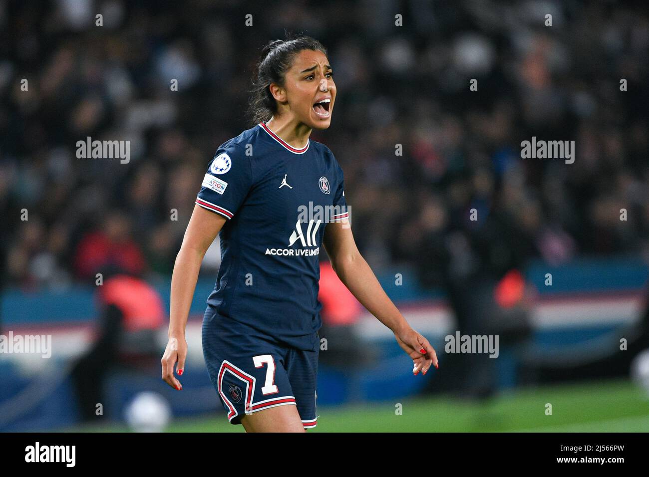 Sakina Karchaoui of PSG during the UEFA Women's Champions League ...