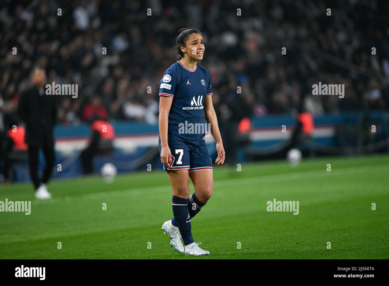 Sakina Karchaoui of PSG during the UEFA Women's Champions League ...