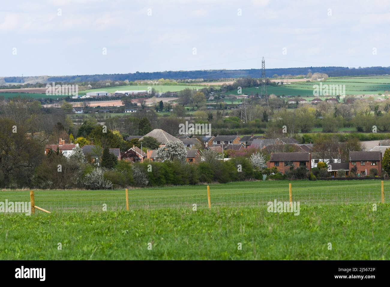 hathern a village in leicestershire Stock Photo - Alamy