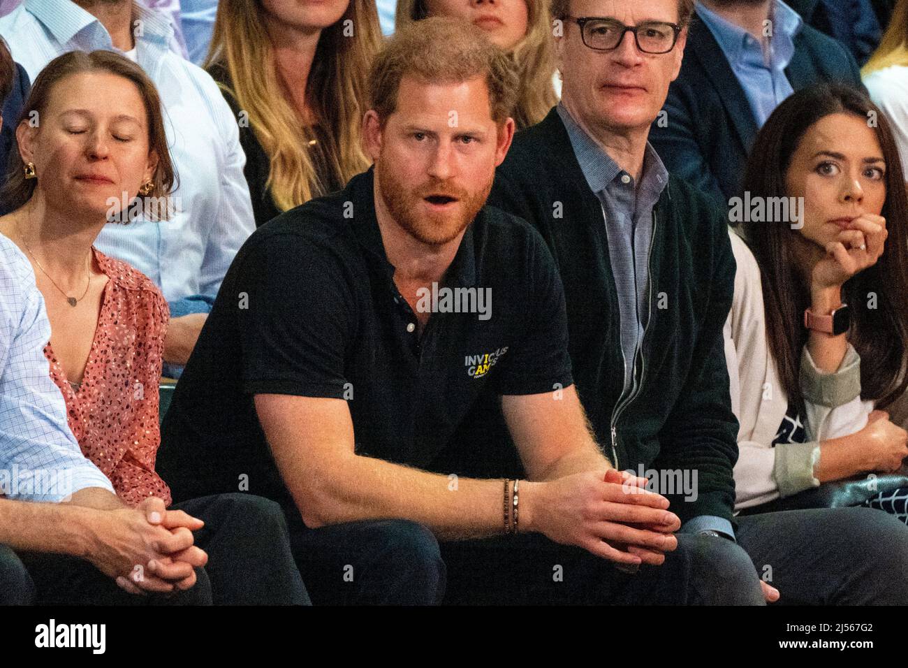 The Hague, the Netherlands - 20 Apr 2022, Prince Harry, Duke of Sussex ...
