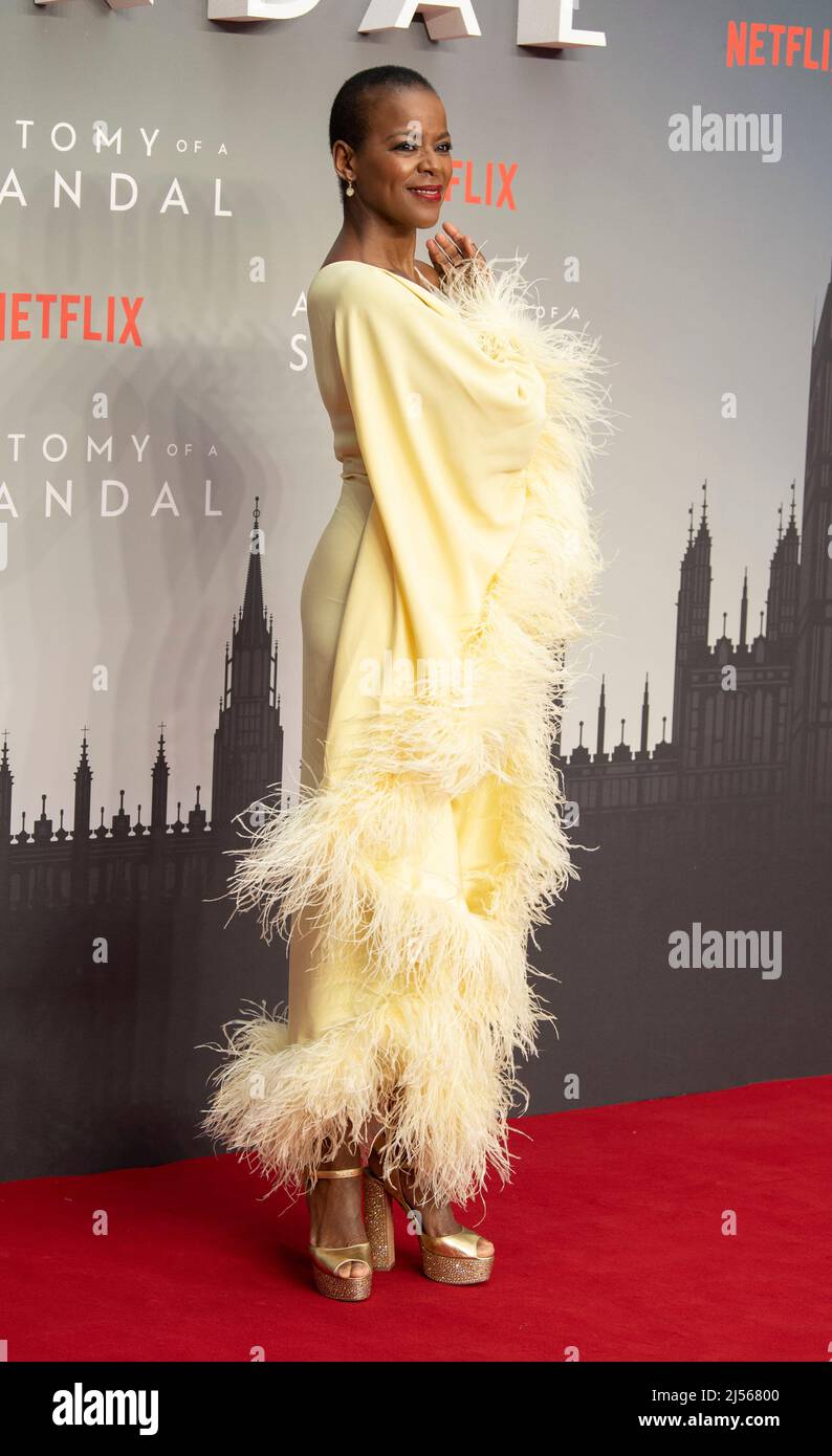 London, UK. Josette Simon at the World Premiere of Anatomy Of A Scandal ...