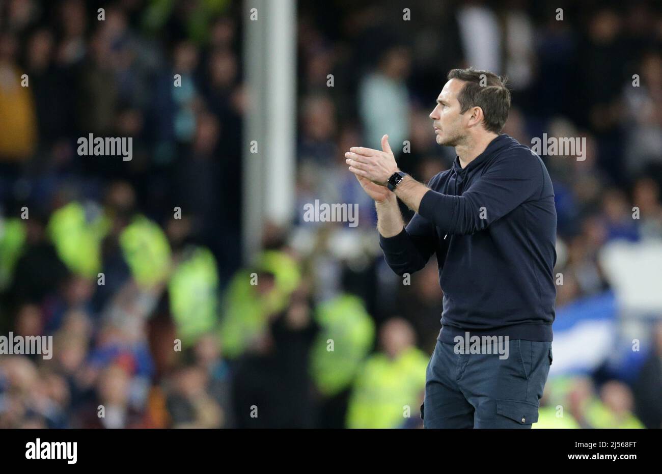 Goodison Park, Liverpool, UK. 20th Apr, 2022. Premier League football ...
