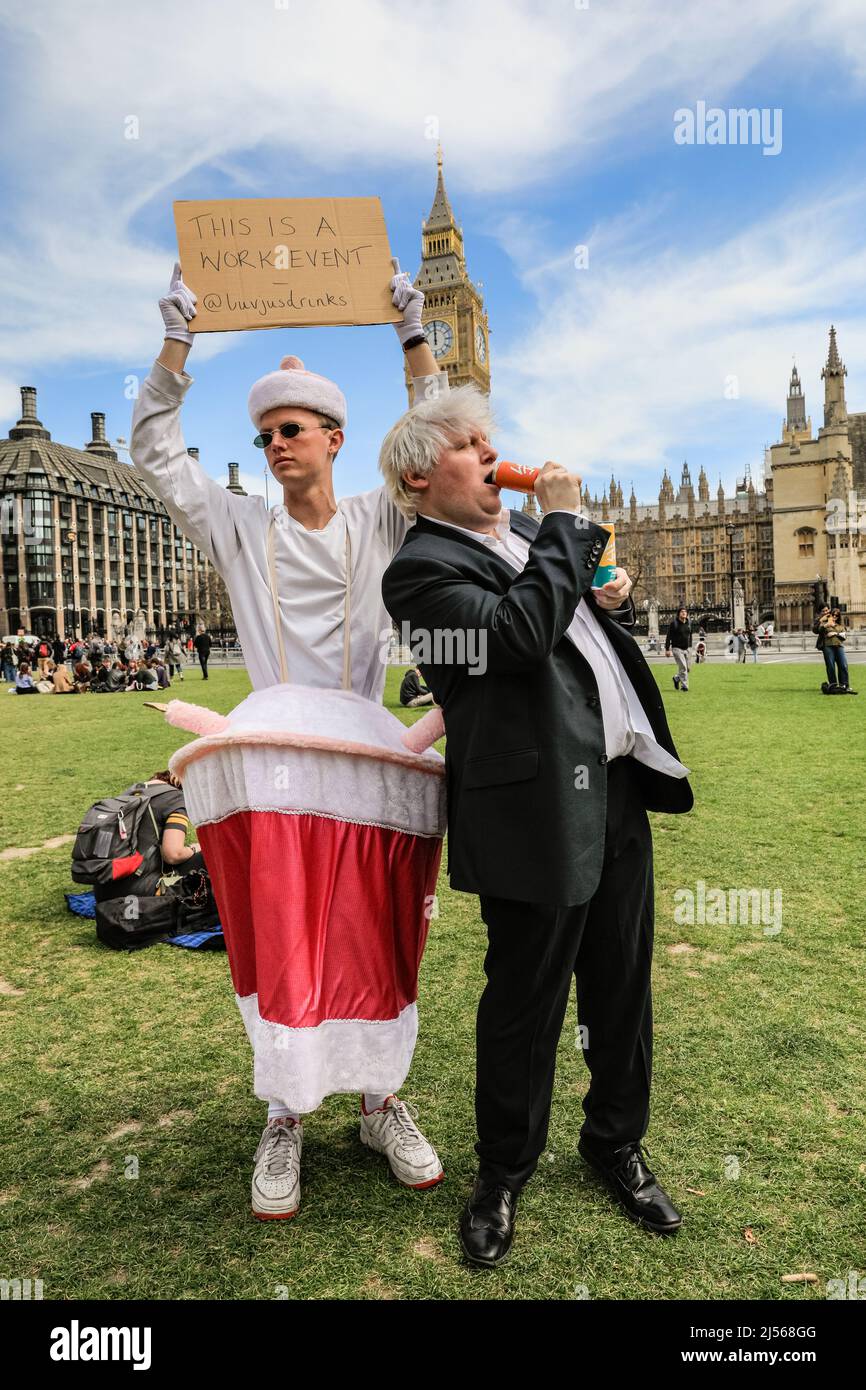 London, 20th April 2020. Luv Jus, a drinks brand, promote two new ...