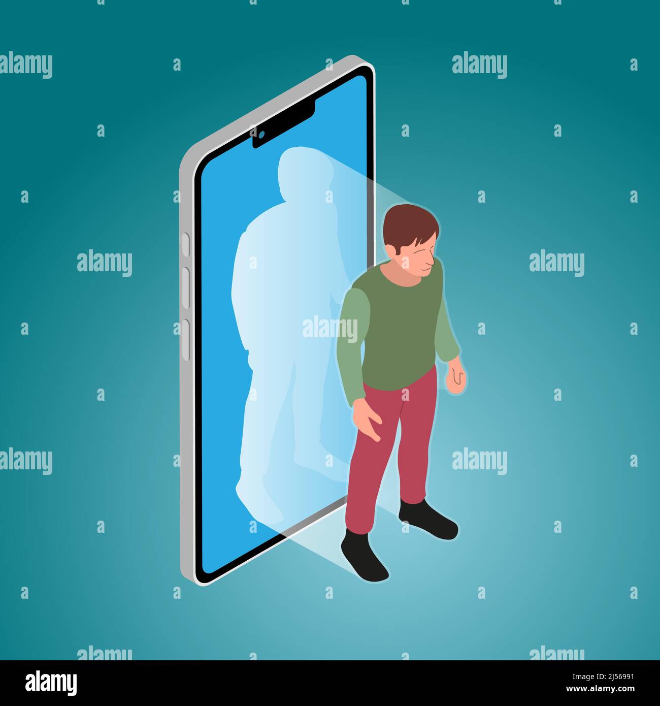 Augmented browsing Stock Vector Images - Alamy