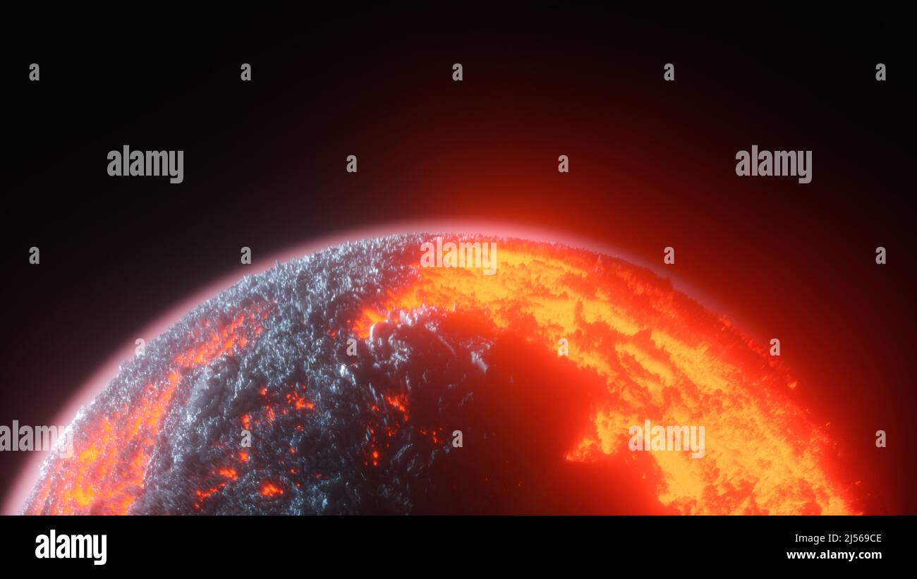 Lava planet hi-res stock photography and images - Alamy