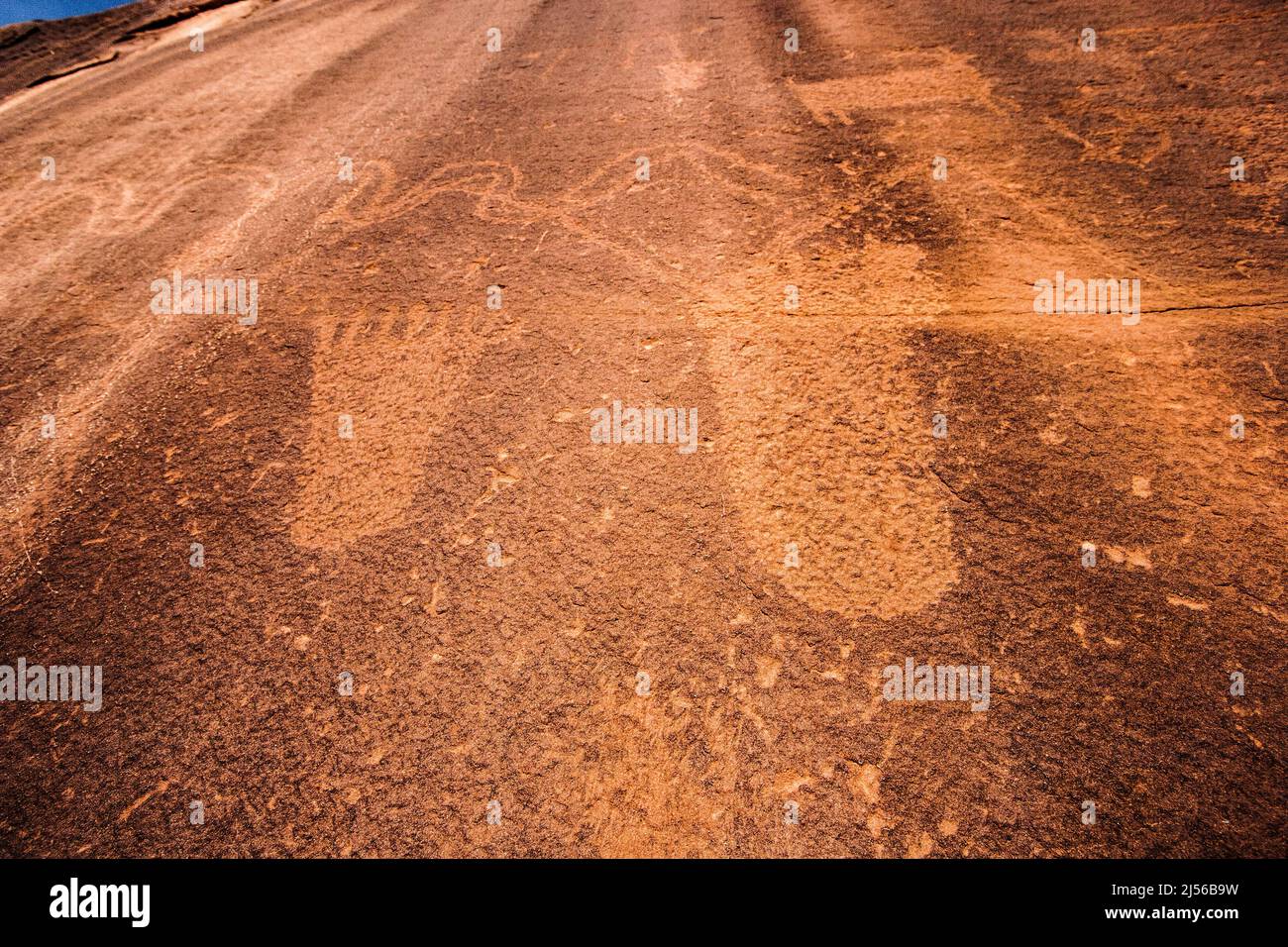 The Fremont Culture petroglyphs of Seven Mile Canyon near Moab, Utah ...